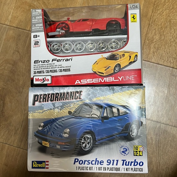 maisto | Toys | Model Car Kits New Porsche 91 Turbo And Ferrari Revell ...